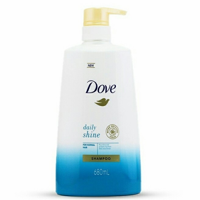 Jual DISKON!!! Dove daily shine shampoo 680ml | Shopee Indonesia