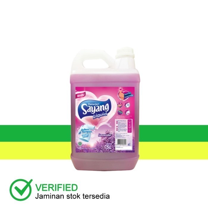 Jual Sayang Liquid Detergent Cair Lavender 5 L | Shopee Indonesia