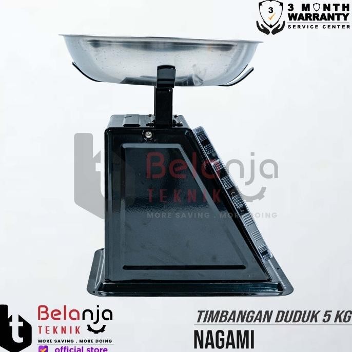 Jual [Ready Stock] Nagami Timbangan Duduk Jarum 5 Kg Alat Pengukur Bahan Kue 5Kg | Shopee Indonesia