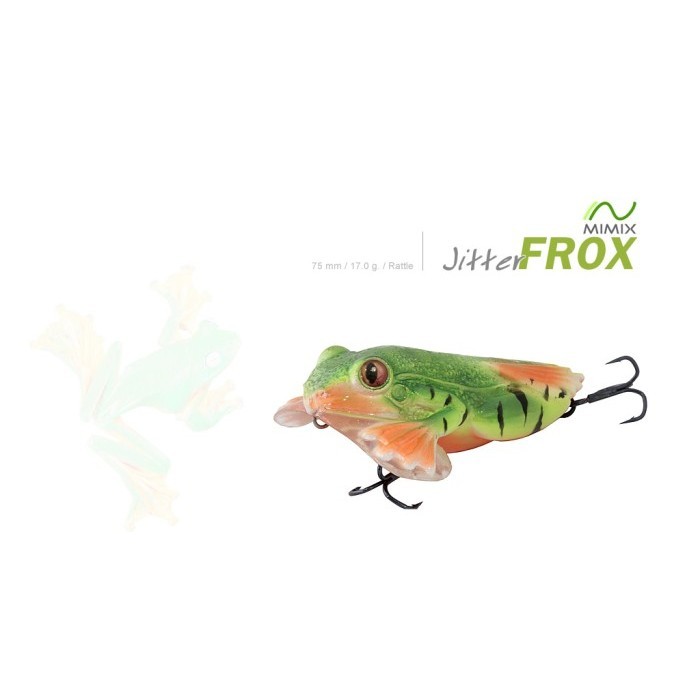 Jual Mimix Jitter Frox 75mm / 17g Color Green Frox | Shopee Indonesia