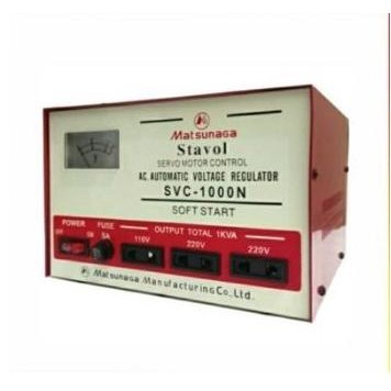 Jual Stabilizer Matsunaga Stavol Pc 1000Va 1000 Va 500 Watt 500W Svc-1000N Terbaru | Shopee ...