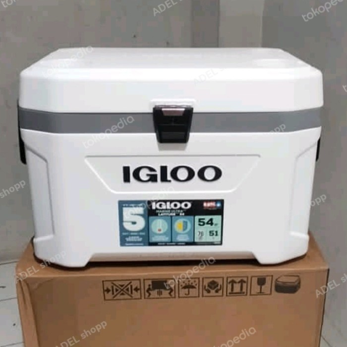 Jual Igloo 51L Cooler Box Marine Ultra White Box Ikan Box Pendingin ...