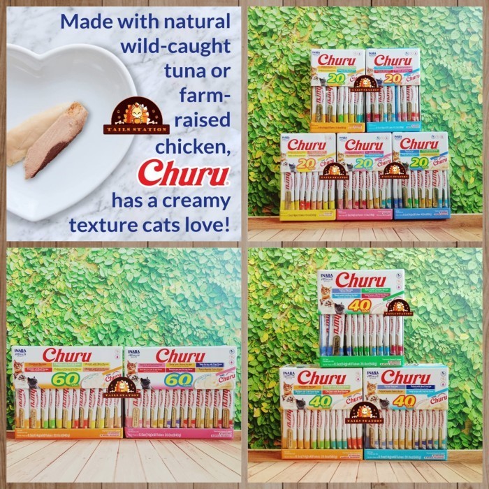 Jual Inaba Churu Box 20 40 60 Tube X 14Gr Cat Treats Creamy Sna Kucing ...