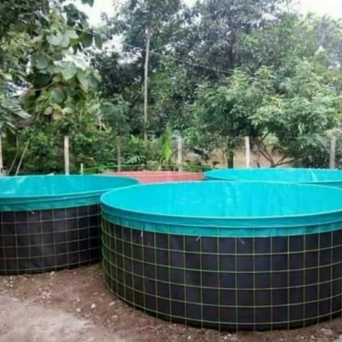 Jual Terpal Kolam Bulat/Terpal Kolam Ikan/Terpal Kolam Lele D3 T1 A12 ...