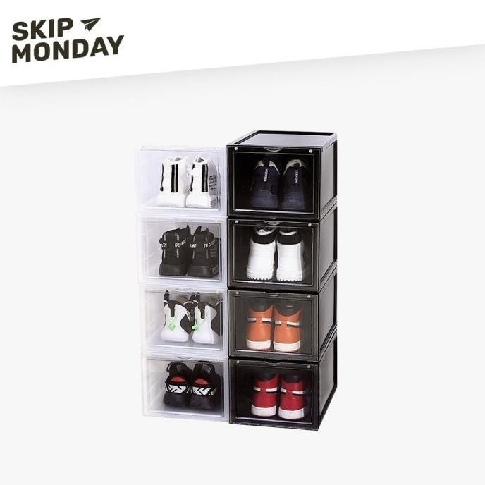 Jual HARGA DISC - Skip Monday Modular Shoe Organizer box Kotak Sepatu ...