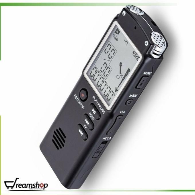 Jual Perekam Suara Digital Voice Recorder 8GB - T60 - Black | Shopee ...