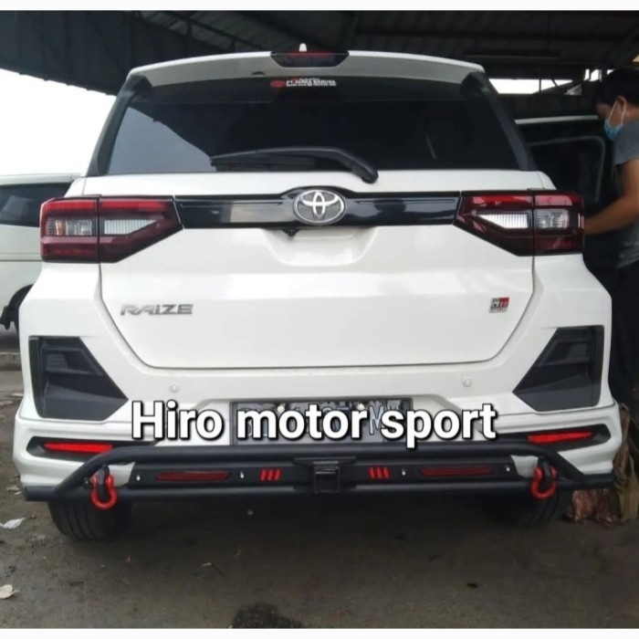 Jual towing bumper belakang raize cobra sevencode Hiro Motor | Shopee ...