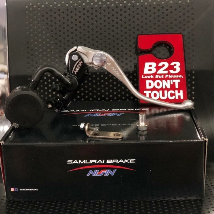 Jual Master Rem Nissin Samurai New Radial 16Mm Full Set Switch Rem Black | Shopee Indonesia