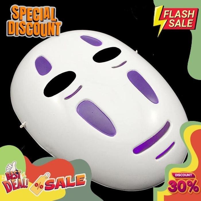 Jual TONF TOPENG NO FACE SPIRITED AWAY MASK KAONASHI COSPLAY E.COS ...