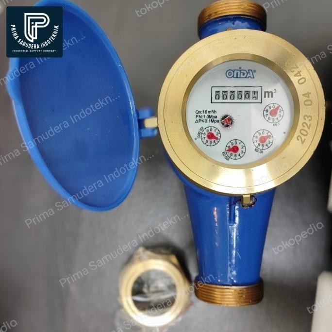 Jual water meter onda 1-1/2 Inch (DN40) Meteran Air Onda 1,5 Inch Kuningan | Shopee Indonesia