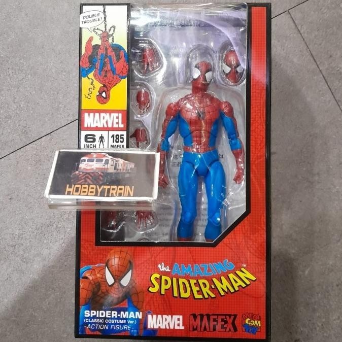 Jual MAFEX SPIDERMAN CLASSIC COSTUME VER | Shopee Indonesia