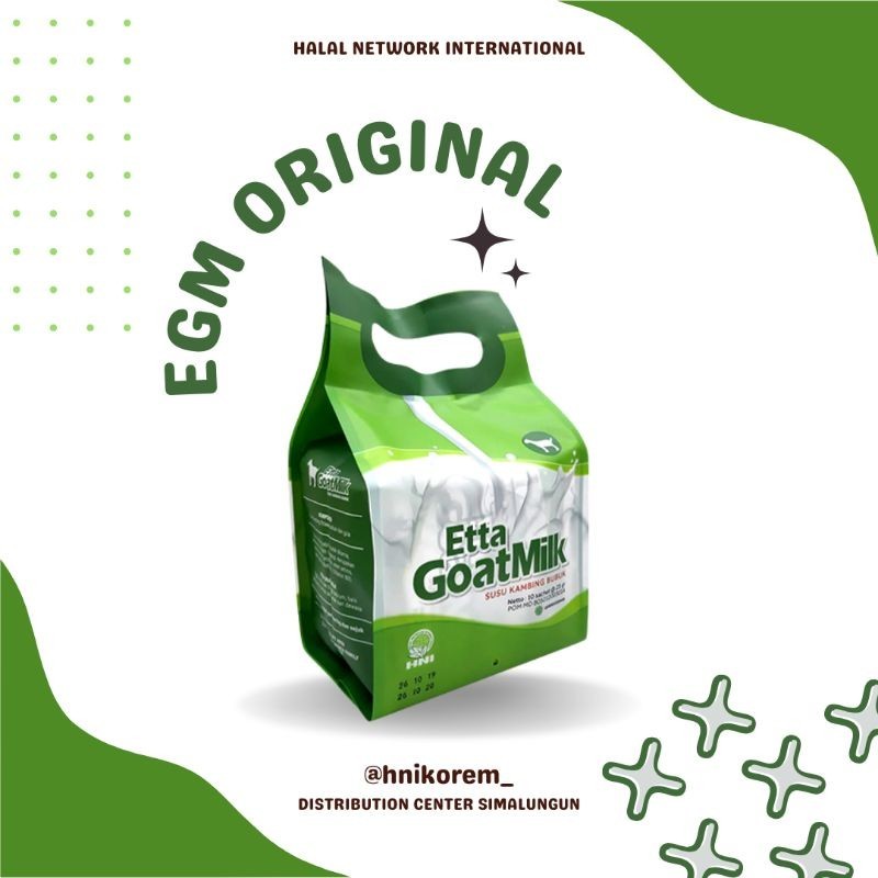 Jual PREMIUM!! BEST SELLER!!! SUSU HNI ETTA GOAT MILK EGM AREN EGM ...