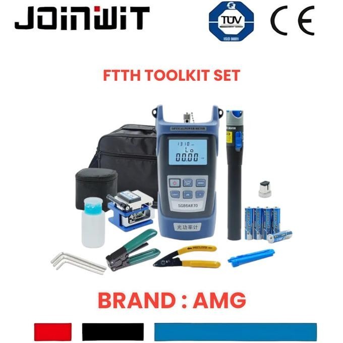 Jual FTTH TOOLKIT SET OPM VFL CLEAVER DLL toolkit lengkap tas fiber ...