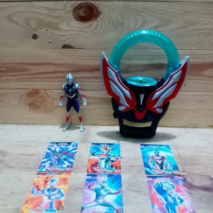 Jual TOP figure ultraman orb 14 cm plus orb ring transform device ...