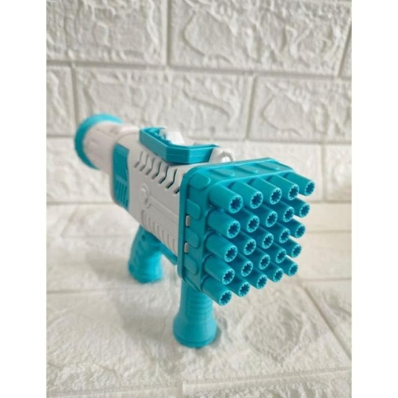 Jual Mainan Anak Pistol Bubble Bazoka 25 Mata/ Mainan Bubble Gun Bazoka ...