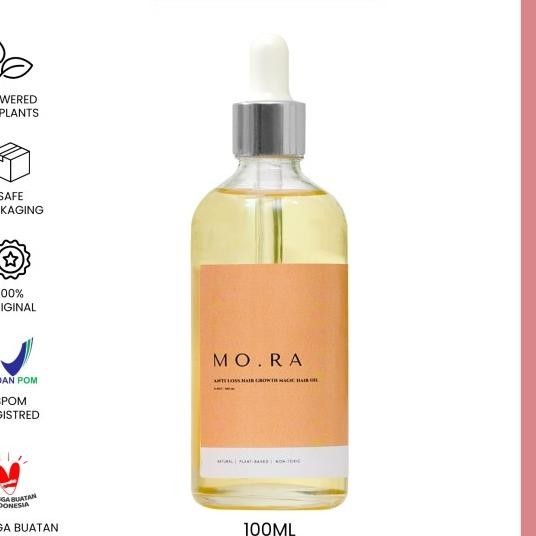 Jual Mo.Ra Anti Loss Hair Growth Magic Hair Oil By Mora Essentials 100 Ml | Shopee Indonesia