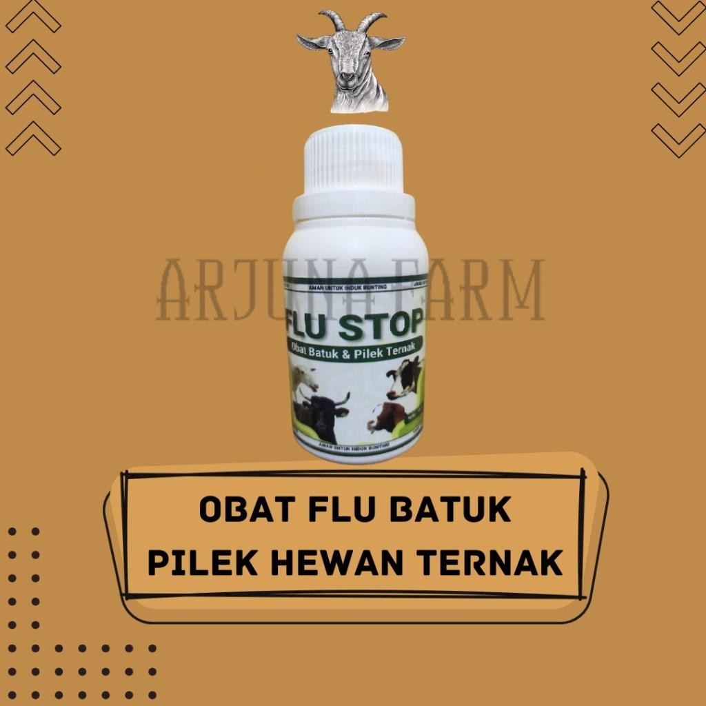 Jual Obat Flu Batuk Pilek Pneumonia Sapi Domba Kambing 100ml Farm ...