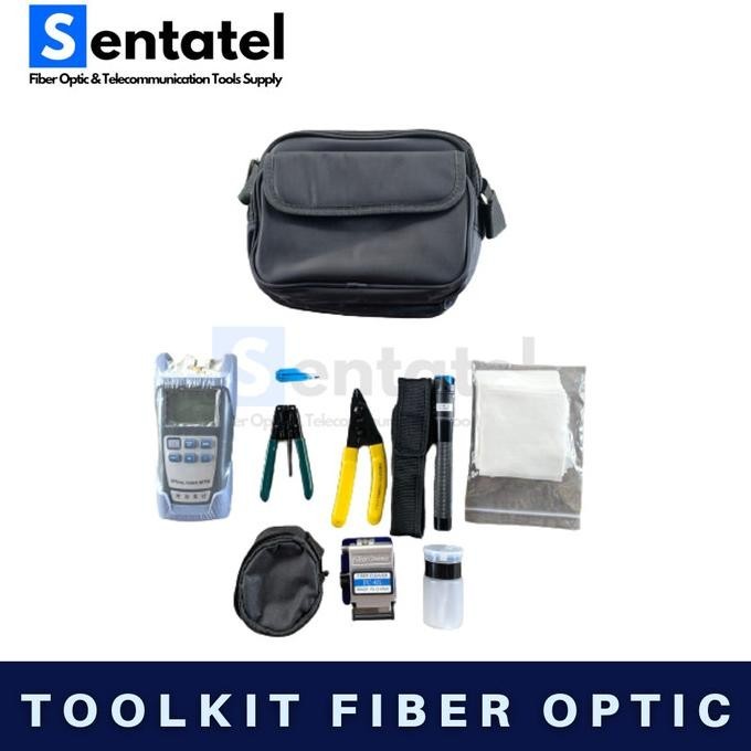Jual Ftth Toolkit Set Fiber Optic Lengkap Opm Vfl Cleaver Fo | Shopee ...