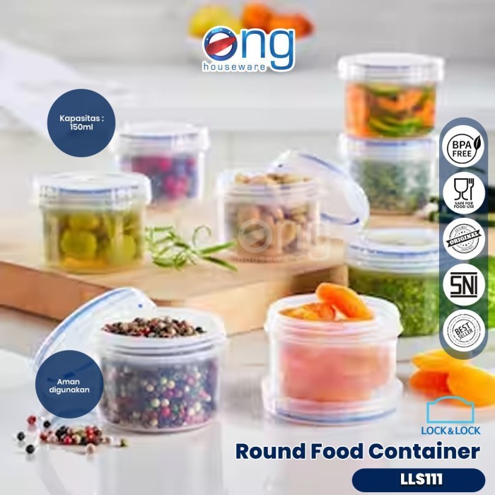 Jual Toples Wadah Makanan Bulat Twist Round Food Container Lock N Lock ...