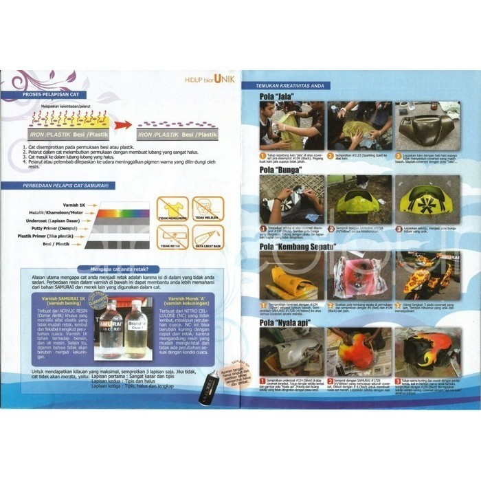 Jual Samurai Paint 102 White/Putih Cat Semprot/Pylox Helm/Motor/Gundam | Shopee Indonesia