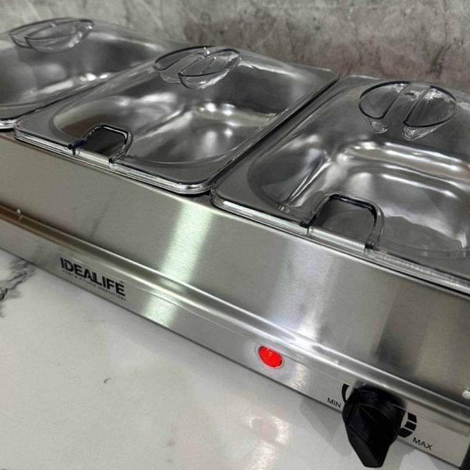 Jual [Ready] Idealife Electrik Server & Warmer Il116B Pemanas Makanan ...
