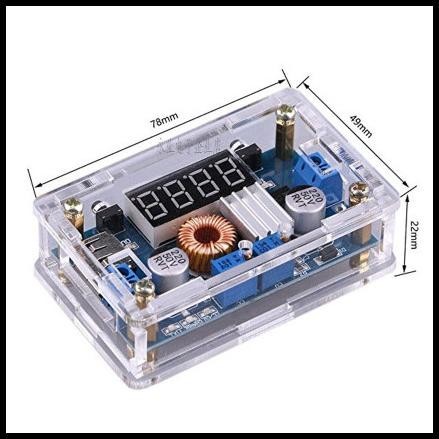 Jual TERMURAH 5A 75W DC-DC ADJUSTABLE STEP-DOWN CONVERTER POWER SUPPLY ...