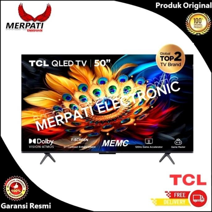 Jual [New] Tcl 50C655 Qled Pro 4K Uhd 50 Inch Smart Led Tv Dolby Atmos ...