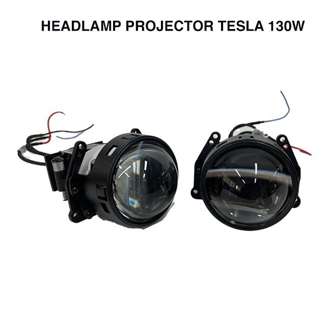 Jual Lampu Mobil Headlamp Projector Bi-Led 3 Inch Tesla 5700K ...