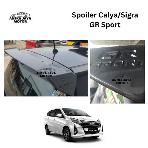 Jual Spoiler Mobil Calya Sigra Gr Sport Mugen Warna Body Plastik Abs ...