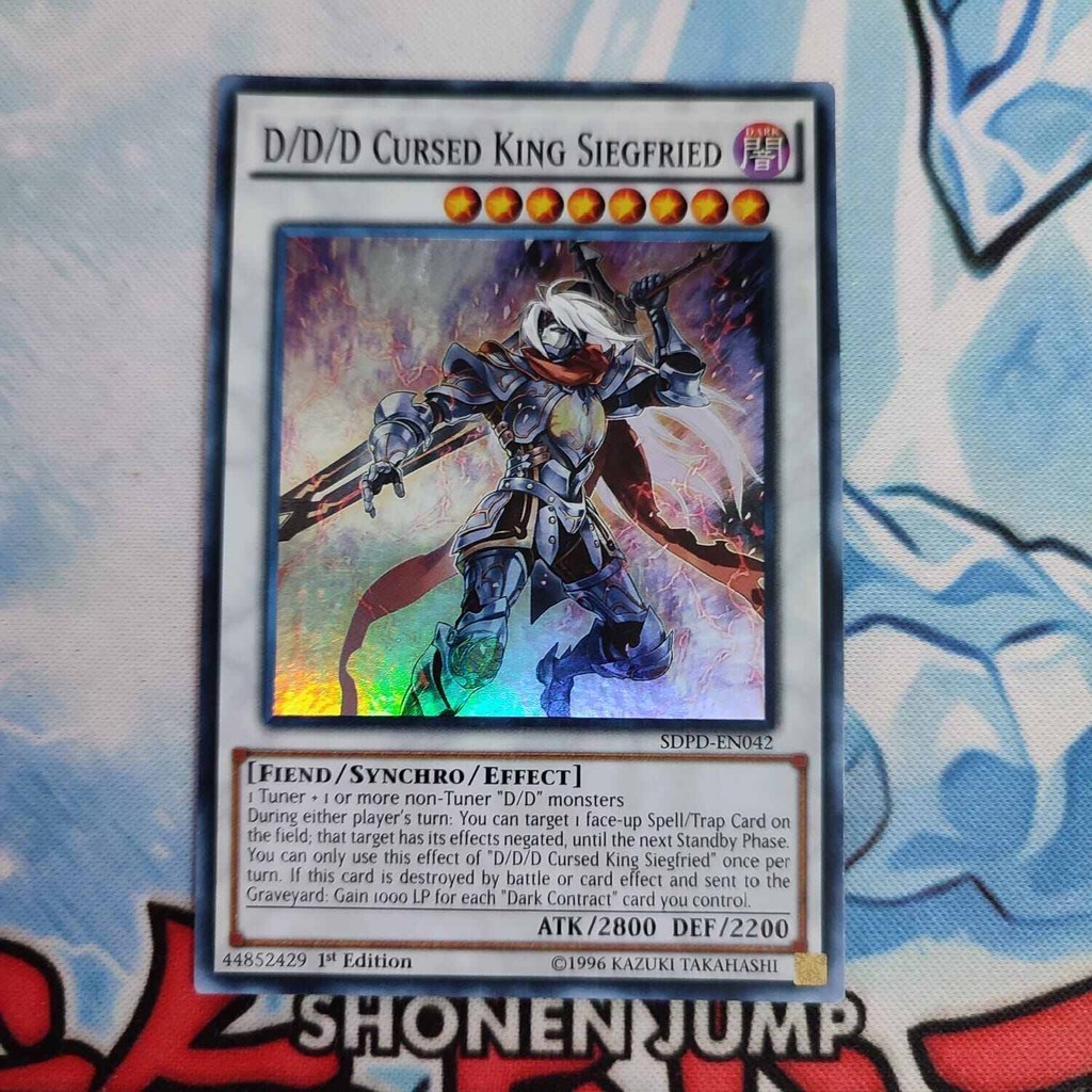 Jual yugioh d/d/d cursed king siegfried SDPD super rare original | Shopee Indonesia