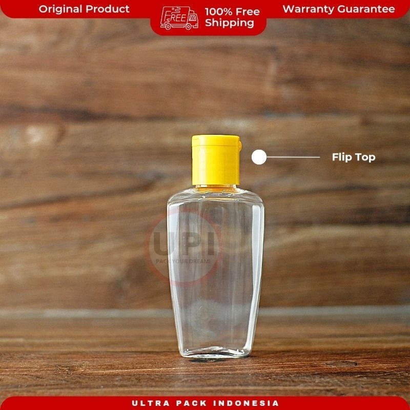 Jual KEMASAN BOTOL FLIPTOP ISI ULANG - BOTOL PET HZ 55ML CLEAR + FLIP TOP SMOOTHWALL | Shopee ...