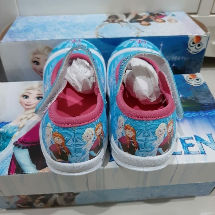Jual Sepatu Anak/Sepatu Elsa/Sepatu Frozen/Sepatu Sekolah Anak Tk Paud ...