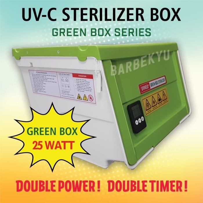 Jual Harga!! ULTRAVIOLET UV / UV-C STERILIZER DOUBLE POWER 25 WATT ...