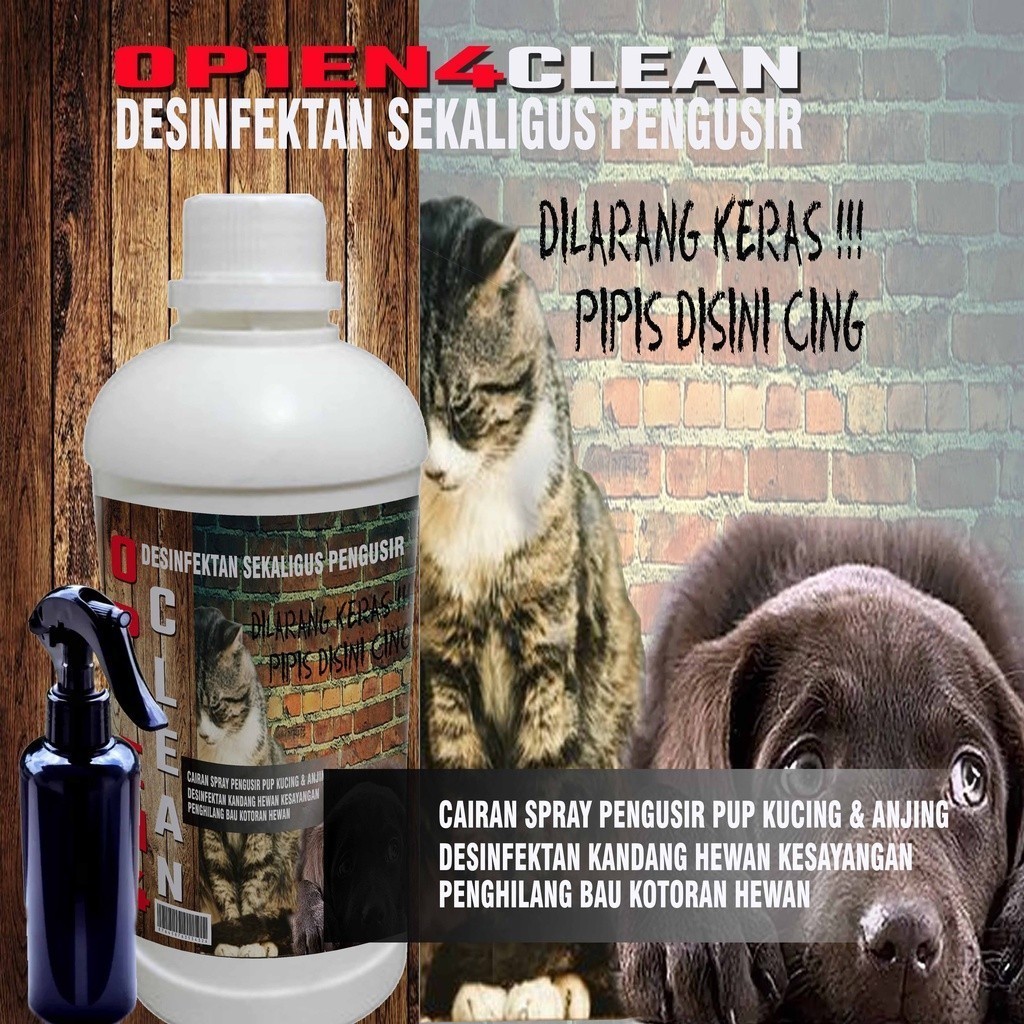 Jual spray Anti anjing dan kucing pup pipis sembarangan tampa racun ...