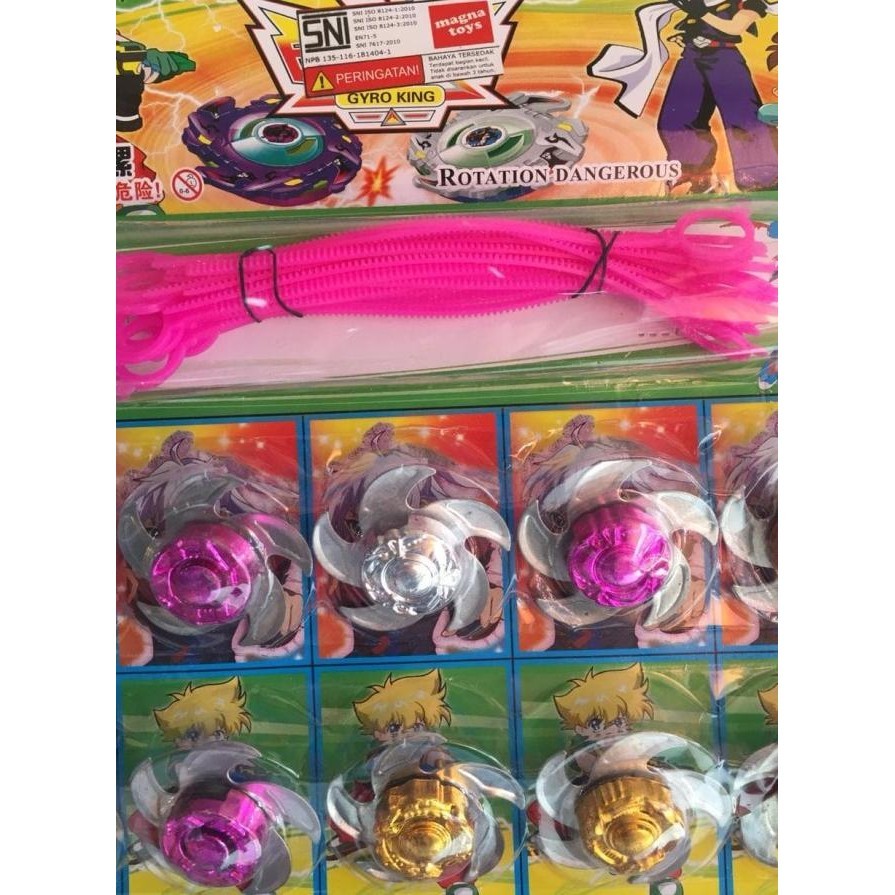 Jual Beyblade Gasing Anak Gasing Besi Mainan Anak Isi 20 | Shopee Indonesia