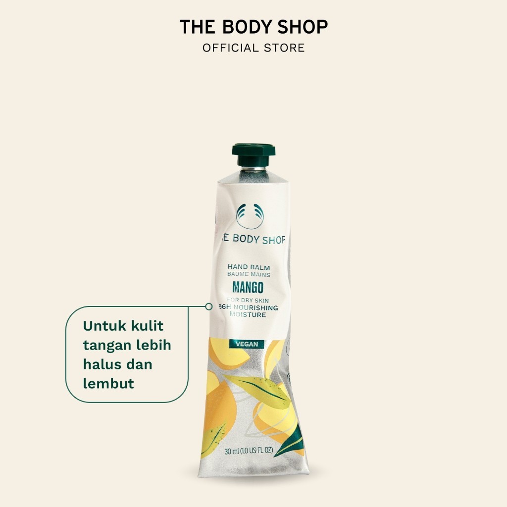 Jual The Body Shop Mango Hand Balm Hand Cream 30ml | Shopee Indonesia