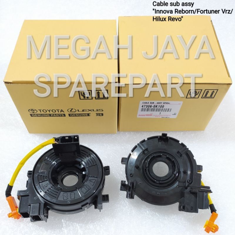 Jual Kabel spiral klakson Innova Reborn / Fortuner Vrz / Hilux Revo ...