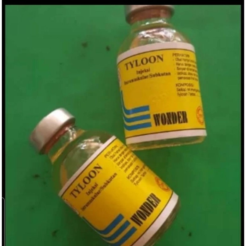 Jual tylon 20 ml obat tyloon injeksi ayam burung merpati sakit snot ...