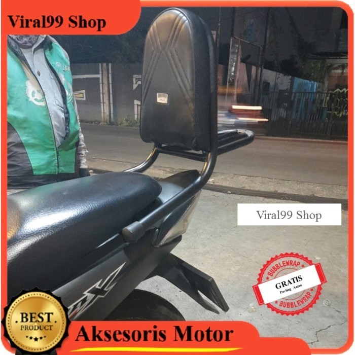 Jual Sandaran Jok Motor All Honda Vario Beat Scoopy Genio Adv Supra Dll ...