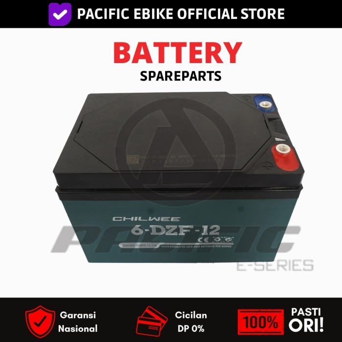 Jual Aki Battery Baterai 12V 20Ah Chilwee / Tianneng Sepeda Listrik Genuine Quality | Shopee ...
