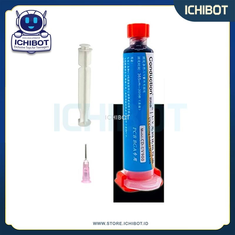 Jual HITAM 10cc UV Curing Mask Masking PCB Proteksi Pelapis Paint ...