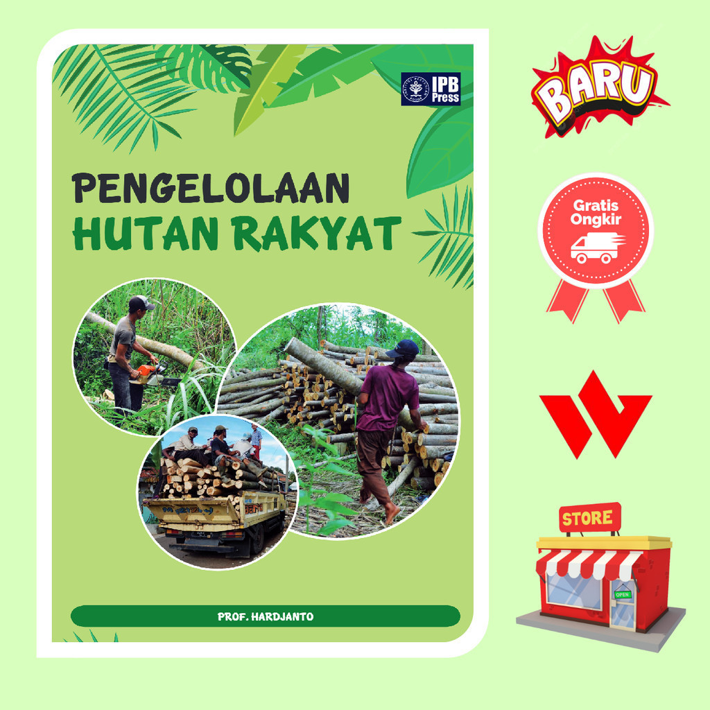 Jual Buku Pengelolaan Hutan Rakyat - Prof Hardjanto | Shopee Indonesia