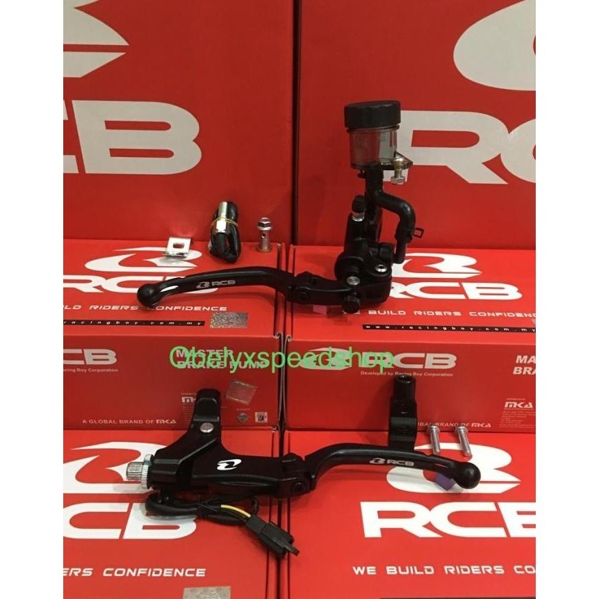 Jual Master Rem Rcb Paket S1 14Mm Dan Cable Type S1 Silver | Shopee ...