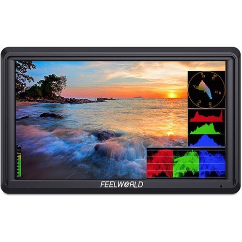 Jual Feelworld Fw568 V3 6-Inch 3D Lut Camera Field Monitor Fw 568 V 3 ...