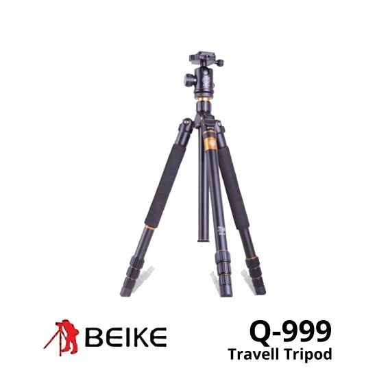 Jual Tripod Beike Q999 Qzsdq999 Travel Tripod Original | Shopee Indonesia
