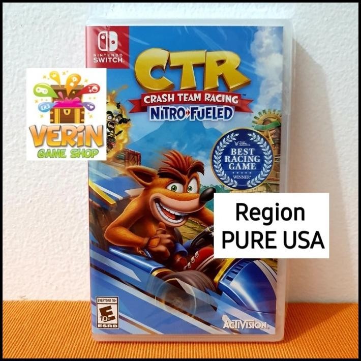 Jual Switch Crash Team Racing: Nitro-Fueled - Ctr Nitro Fueled | Shopee ...