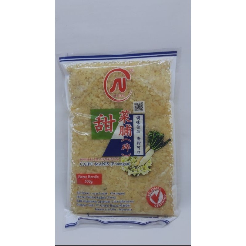 Jual Caipo Lobak Manis SU Brand 500gr | Shopee Indonesia