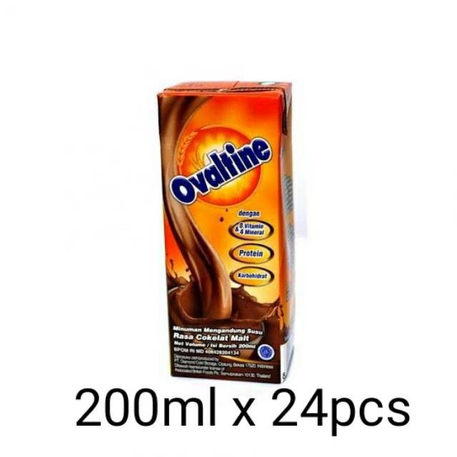 Jual Susu ovaltine choco malt 200ml x 24pcs | Shopee Indonesia