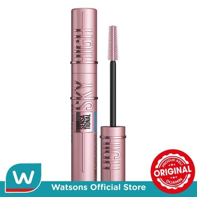 Jual Maybelline Lash Sensational Sky High Waterproof Mascara | Shopee ...