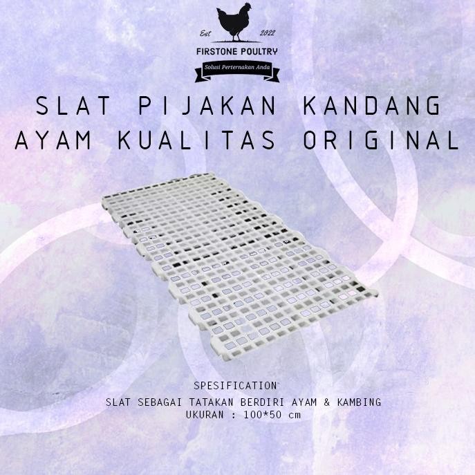 Jual Slat Alas Pijakan Kandang Ayam Anjing Kucing Kelinci Kambing (Murmer) | Shopee Indonesia